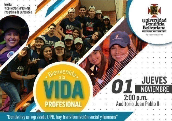 Bienvenida a la Vida Profesional | UPB